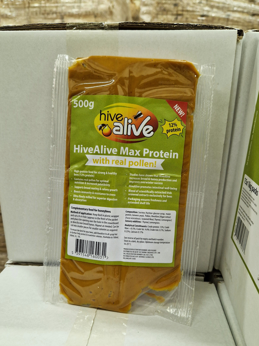 Hive Alive Max Protein 500g – Donegal Bees